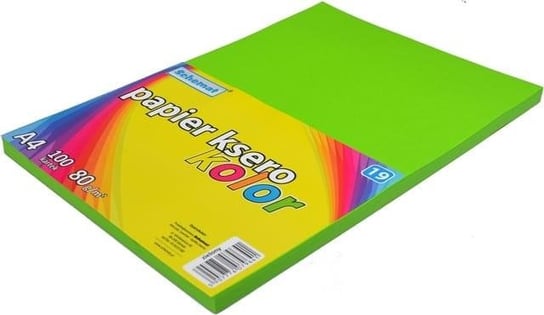 Schemat Papier Ksero A4 100 Kartek Arkuszy Kolor Zielony 80G/M2 - Inna marka | Sklep EMPIK.COM