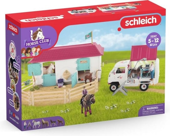 Schleich 72147 Wizyta weterynarza w stajni - Schleich | Sklep EMPIK.COM