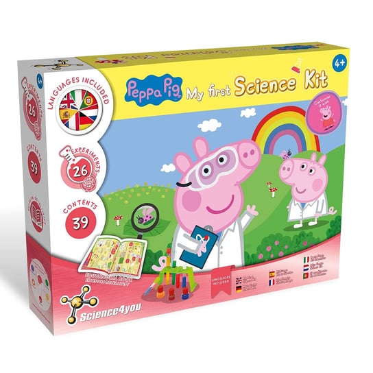 Science4you - Moja pierwsza skrzynka eksperymentalna ze świnką Peppa ...