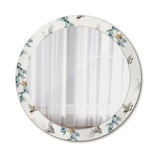 Ścienne Lustro Rama Glamour Chińskie ptaki 80cm - Tulup | Sklep EMPIK.COM