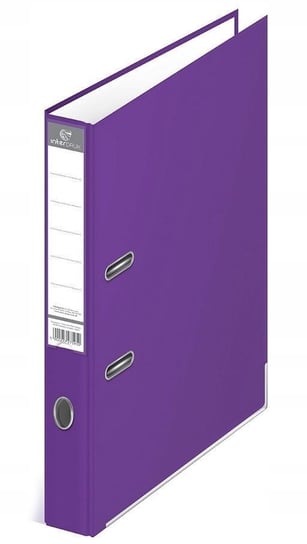 Segregator A4/50K Fioletowy, Interdruk - Interdruk | Sklep EMPIK.COM