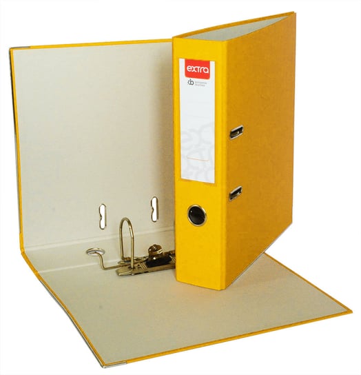 SEGREGATOR EXTRA A4 50mm z dźwgnią ŻÓŁTY - inna (Inny) | Sklep EMPIK.COM