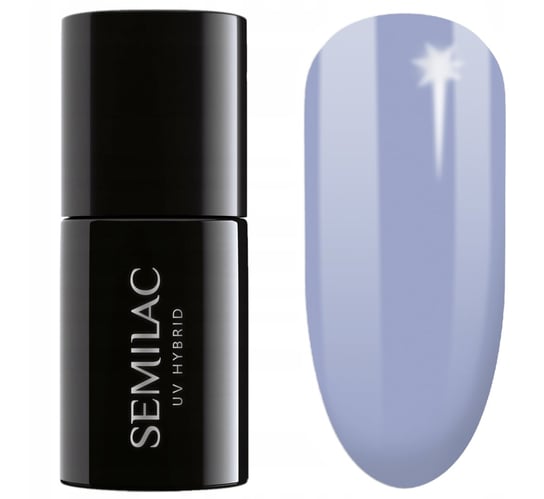Semilac, Lakier hybrydowy do paznokci jasny niebieski, #603 Summer Sky ...