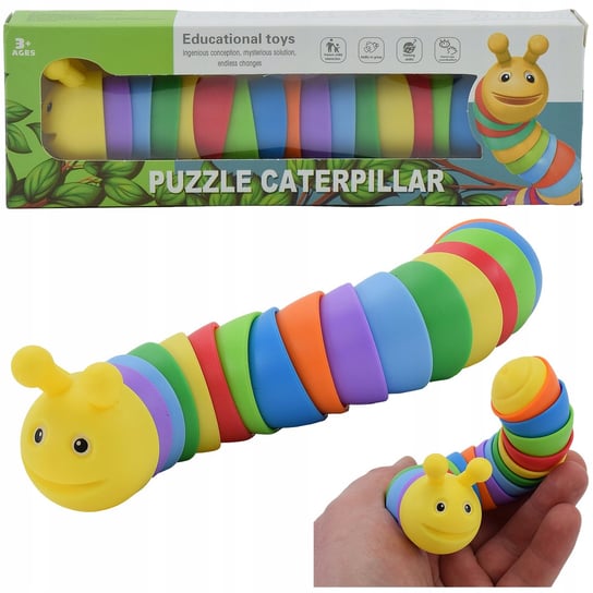 Sensoryczna Gąsienica Antystresowy Robak Zabawka - Skleplolki | Sklep ...