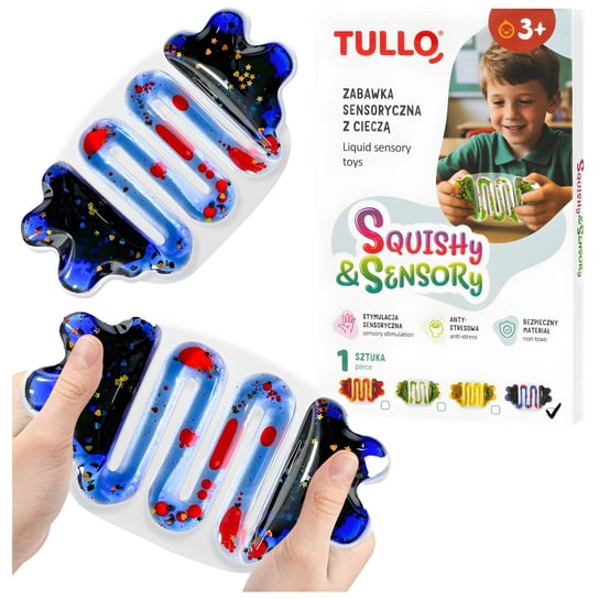 sensoryczna zabawka z cieczą squishy tullo dla dzieci 3+ - Tullo ...