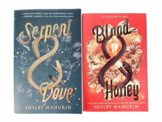 Serpent & Dove Blood & Honey Zestaw 2 Książek - Mahurin Shelby ...