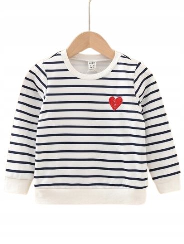 SHEIN BLUZA DZIECIĘCA CIENKA W PASKI 98 V7N - Shein | Sklep EMPIK.COM