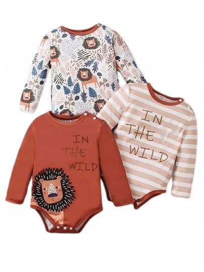 SHEIN BODY NIEMOWLĘCE 3 PACK MIX WZORÓW 62 ŁSH - Shein | Sklep EMPIK.COM