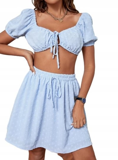 SHEIN NIEBIESKI DAMSKI KOMPLET ODZIEŻY 34 VJQ - Shein | Moda Sklep ...