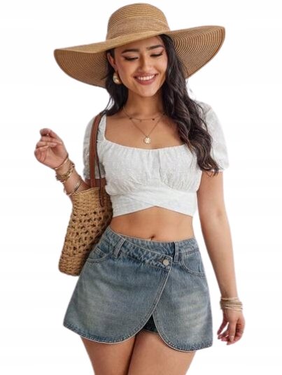 SHEIN SPÓDNICO SPODENKI JEANSOWE ZAMEK 30 ŁGN - Shein | Moda Sklep ...