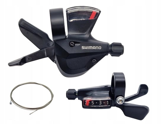 Shimano Altus SL-M310 manetka 7-rz prawa + linka dźwignia zmiany biegów ...