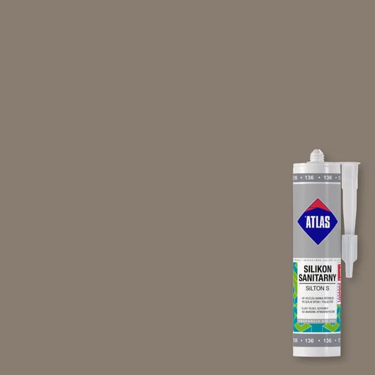 Silikon Sanitarny Silton S Grafit 37 Atlas - Atlas | Sklep EMPIK.COM