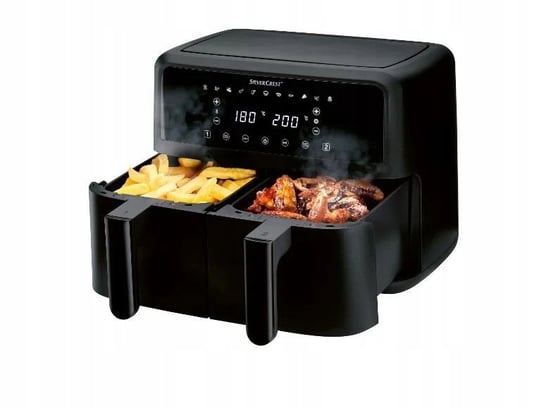 Silvercrest airfryer frytkownica na gorące powietrze o dwóch strefach - Silvercrest | AGD Sklep ...