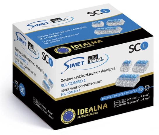 Simet 88000901 Zestaw Szybkozłączek Z Dźwignią Scl Combo 1: (10)Scl2 ...