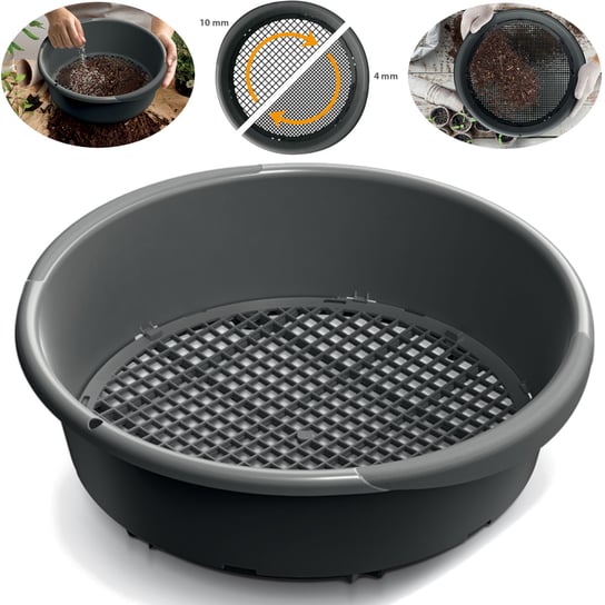 Sito ogrodowe przesiewanie ziemi piasek kompost regulacja - Botle ...