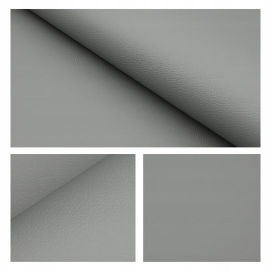 SKAJ EKOSKÓRA SZTUCZNA SKÓRA TKANINA TAPICERSKA MATERIAŁ SZARY 0,5 MB ...