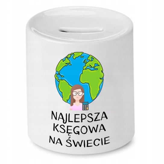 Skarbonka Dla Basisty na Urodziny Imieniny Prezent z Nadrukiem ze ...