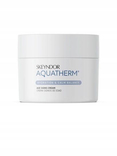 Skeyndor Aquatherm Age Signs Cream- Krem na oznaki starzenia | Sklep ...