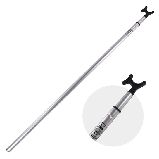 Składany Aluminiowy Teleskopowy Bosak 125 - 220 cm John Paddle z Hakiem ...