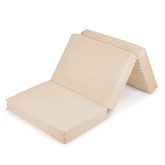 Składany Materac Dziecięcy Z Pokrowcem 120X60 - Beżowy - Inna marka ...