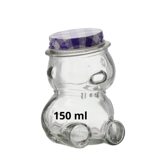 Słoik w kształcie misia 150ml szczelny dekoracyjny idealny na miód ...