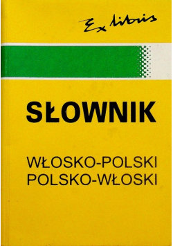 Słownik Włosko-Polski Polsko-Włoski - Opracowanie zbiorowe | Książka w Empik