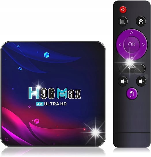 Smart TV BOX H96 MAX ULTRA HD 4K 4 64GB ANDROID 11 - Inna marka | Sklep ...