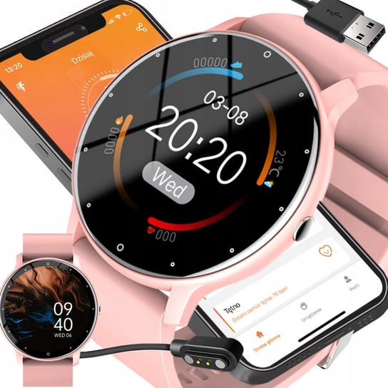 SMARTWATCH damski RUBICON PULS EGK ROZMOWY SMS PL - Rubicon | Moda ...
