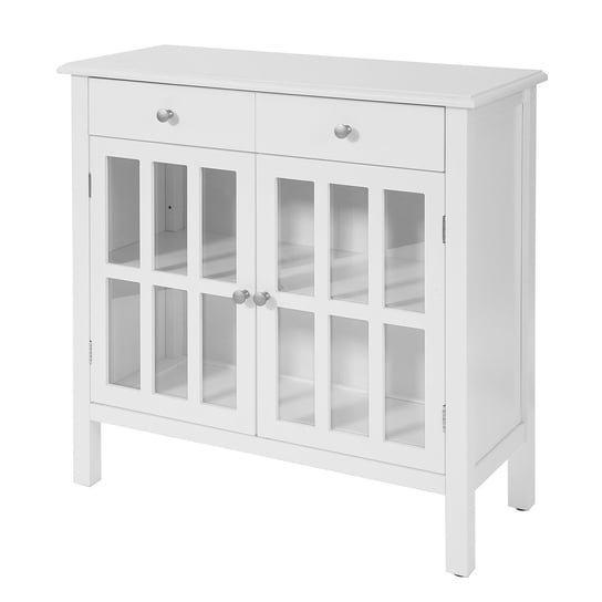 SoBuy Komoda SoBuy FSB23-W 80x34x80 cm biała - SoBuy | Sklep EMPIK.COM