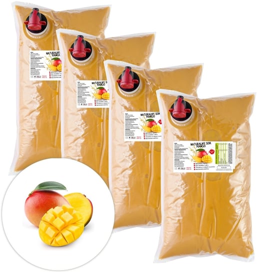 Sok z Mango Puree - Zestaw 4x5l - Tłocznia Szymanowice | Sklep EMPIK.COM