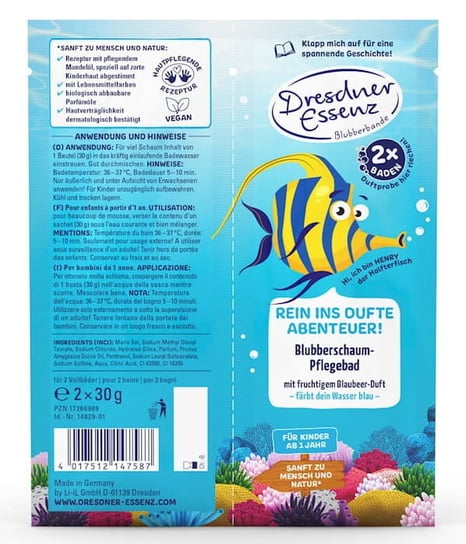 Sól Do Kąpieli Henry Rybka 2X30G Dresdner Essenz - Dresdner Essenz ...