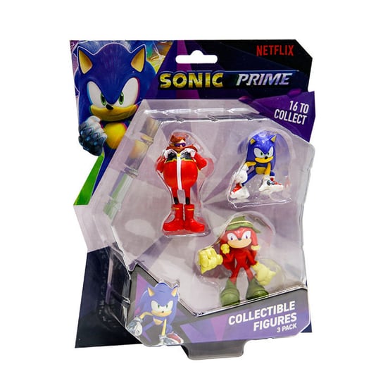 SONIC PRIME, Zestaw 3 Figurek, Mix - SONIC PRIME | Sklep EMPIK.COM