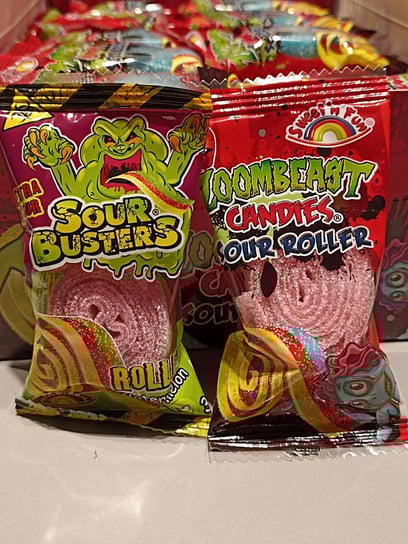 Sour Busters Roller 20G Kwaśny Żelek - Inna marka | Sklep EMPIK.COM