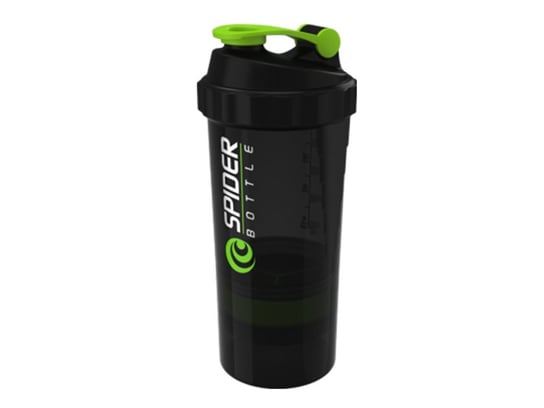 Spider Bottle, Shaker, Mini2Go, 500ml + 240ml, czarno-zielony - SPIDER ...