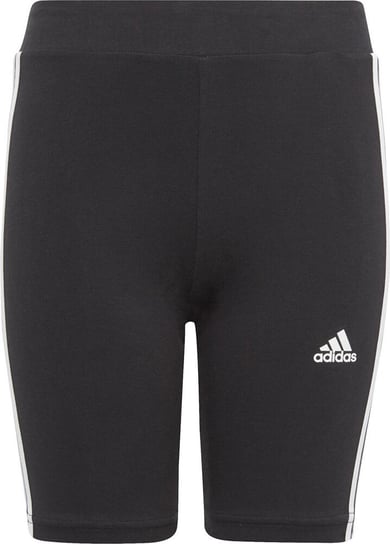 Spodenki dla dzieci adidas Essentials 3-Stripes Cotton Bike Tights ...