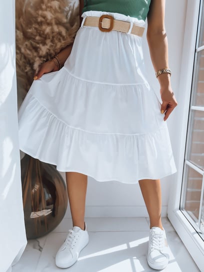 Spódnica midi RANDINA biała Dstreet CY0390 - Inna marka | Moda Sklep ...