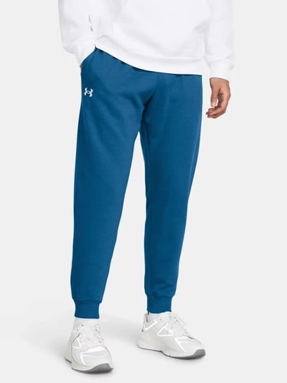Spodnie dresowe męskie joggery Under Armour Rival Fleece 1379774-406 ...