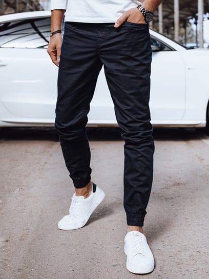 Spodnie męskie jeansowe joggery granatowe Dstreet UX4190-31 - Inna ...
