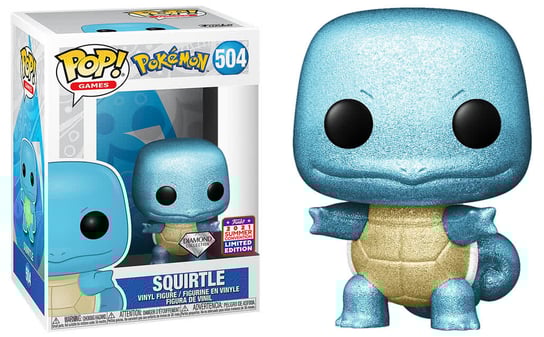 Squirtle Diamond - Summer Convention - Pokemon - Funko POP #504 - Funko ...