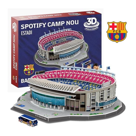 Stadion piłkarski - CAMP NOU - Puzzle 3D 98 elementów - model klubowy ...