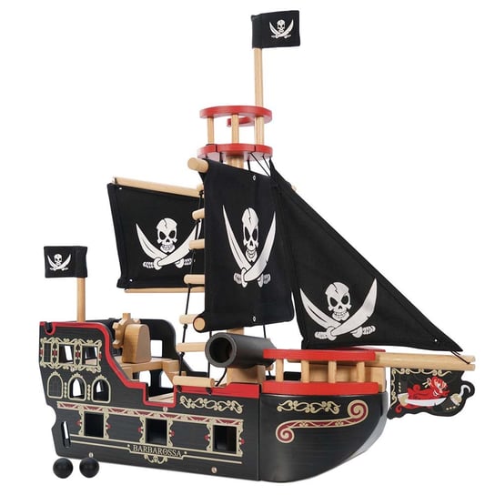 Statek piracki drewniany Barbarossa Le Toy Van - Le Toy Van | Sklep ...
