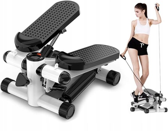 Stepper Skrętny do Fitness Steper z Linkami Step Ćwiczeń Aerobiku ...