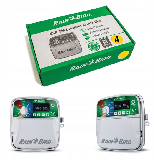 Sterownik ESP-TM2 TM2 RAIN BIRD Wewnętrzny 4 sekcje Z Możliwością Wi-fi ...