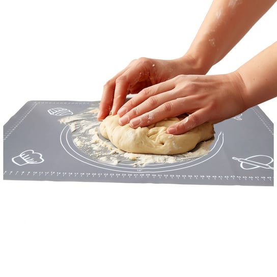 Stolnica Silikonowa 40cmx60cm Szara KR826 - czakos | Sklep EMPIK.COM