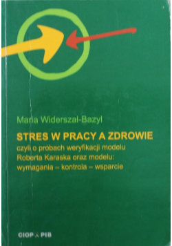 Stres w pracy a zdrowie - | Książka w Empik
