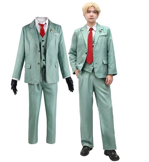 Strój Kostium Cosplay Loid Forger Spy X Family 158/164 S - Hopki ...