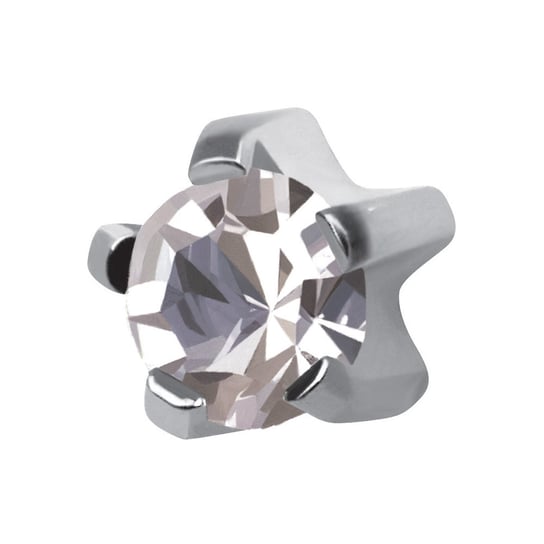 Studex Kolczyki Brylant W Pazurkach Srebrny - Inna marka | Moda Sklep ...