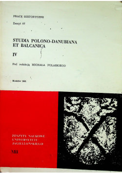 Studia polono danubiana et balcanica IV - | Książka w Empik