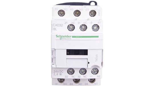 Stycznik pomocniczy 10A 3Z 2R 24V DC CAD32BL - Schneider Electric ...