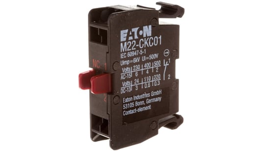 Styk pomocniczy 1R montaż w podłodze M22-CKC01 216387 - Eaton | Sklep EMPIK.COM